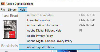 Installing Adobe Digital Editions on your PC